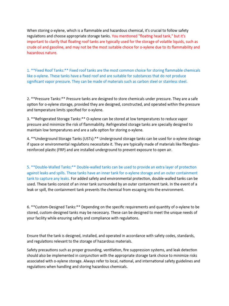 Storage Tank Types and Its Materials | PDF | Physical Sciences | Materials