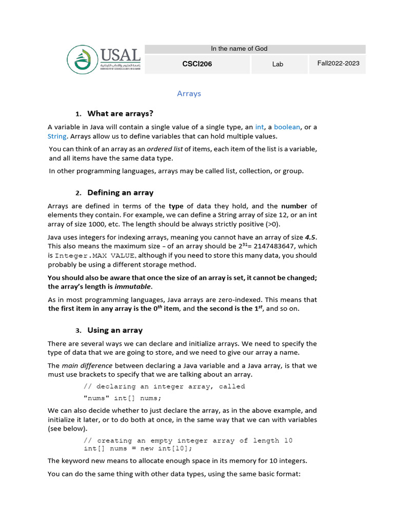 CSCI206 Lab7 | PDF | Data Type | Integer (Computer Science)