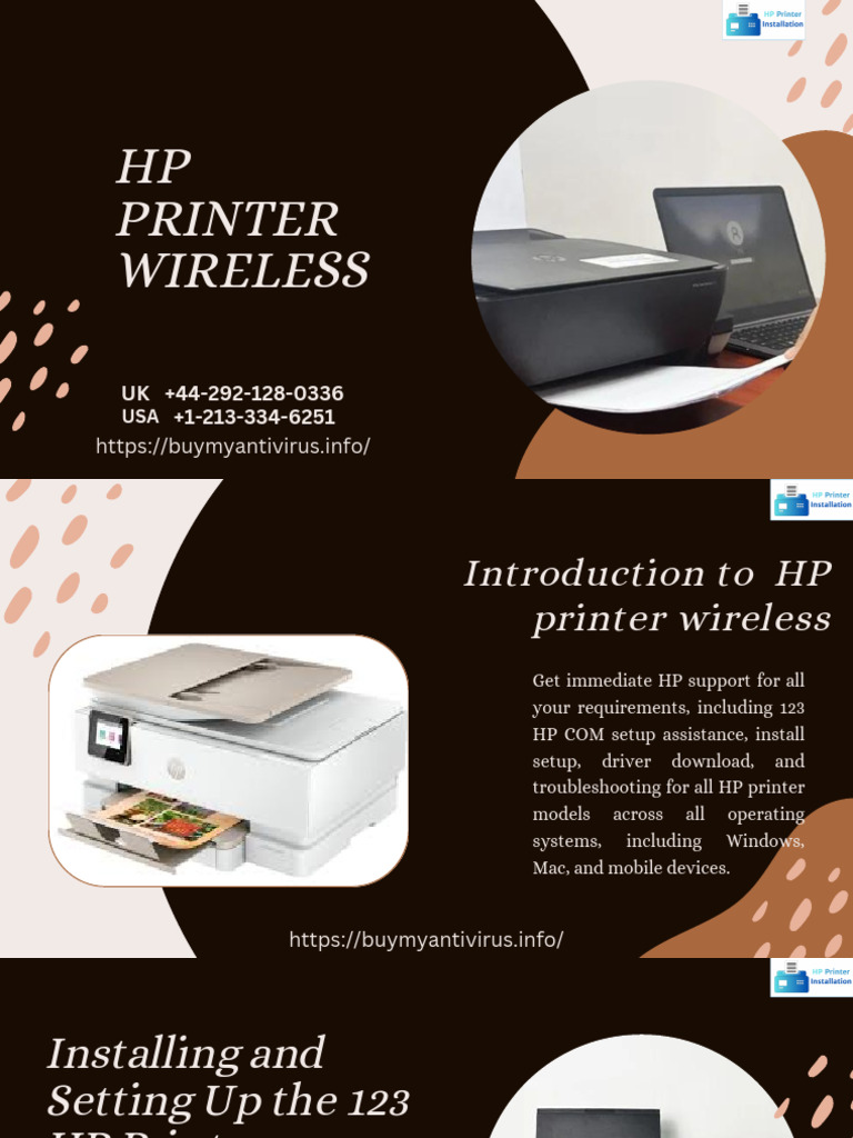 HP Wireless Printer Setup Guide | PDF