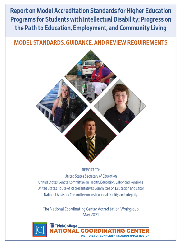 TCreport Accred Modelstandards 2021 | PDF | Career & Growth | Finance ...