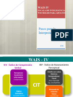 WISC-IV para El Informe, Ejemplo de Devolución. | PDF | Inteligencia | Ciencias del comportamiento