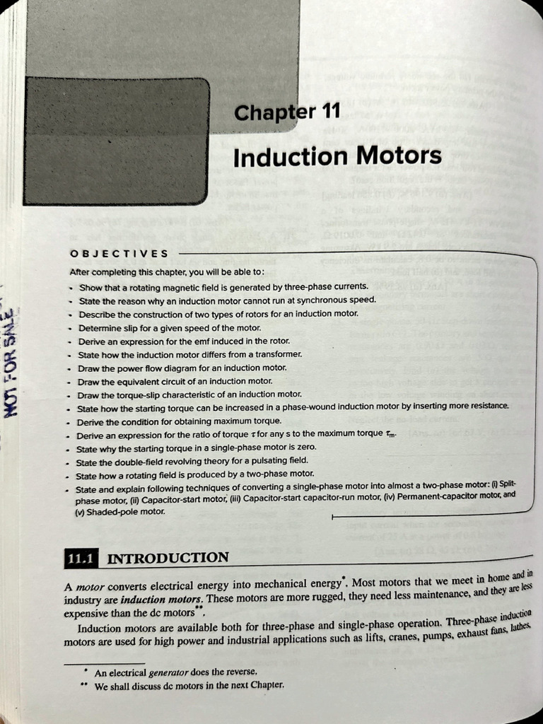 Induction Motors: Principles and Analysis | PDF | Electric Motor ...