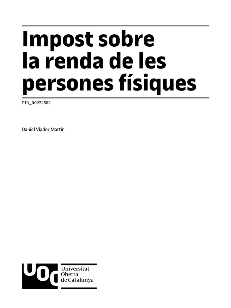 Mòdul Etapa 2 IRPF | PDF