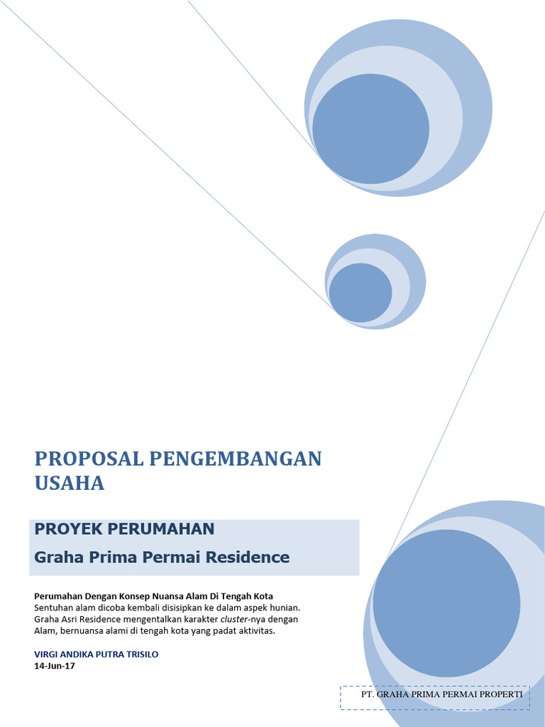 Proposal Pengembangan Usaha Bisnis Plan | PDF | Bisnis | Komputer