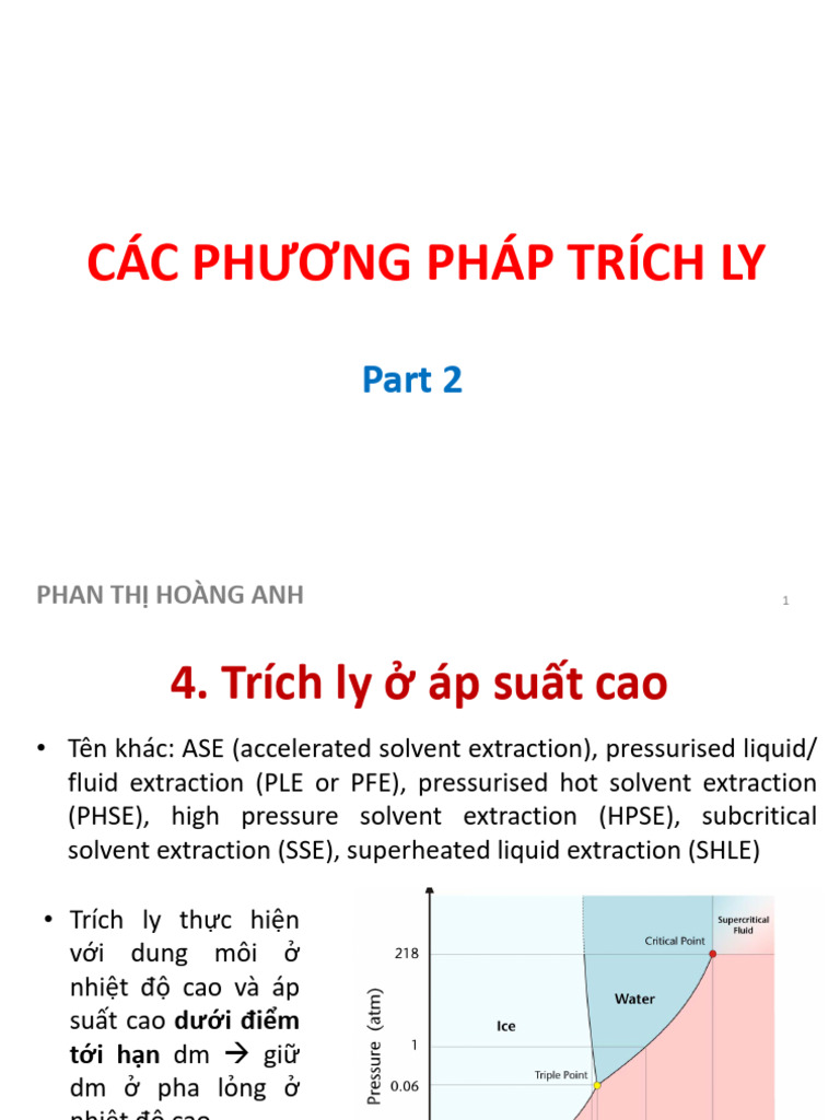 Các Phương Pháp Trích Ly - Part 2 | PDF