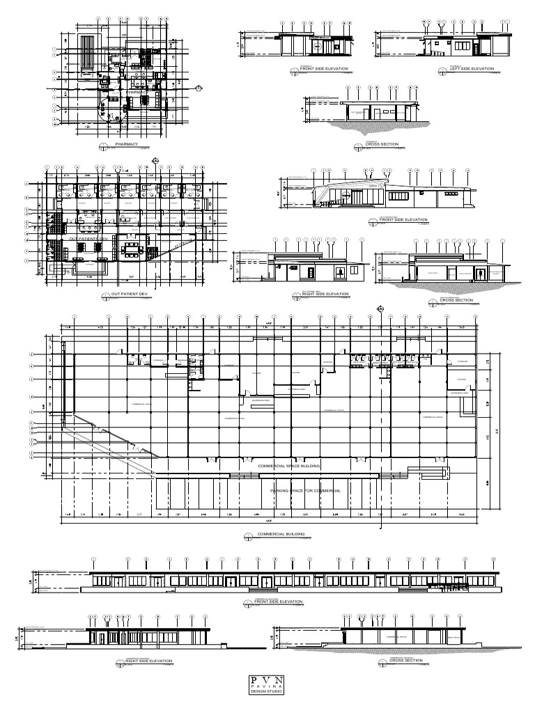 Pharmacy, Opd, and Commercial With Elev and Section | PDF | Queensland Heritage Register ...