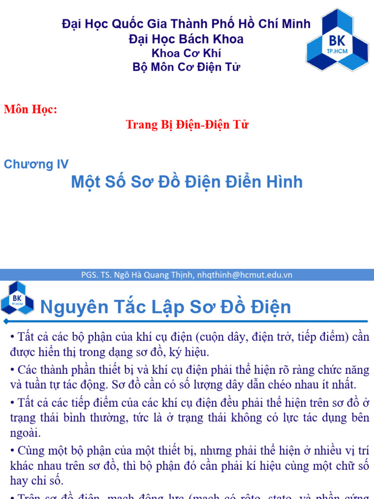 Trang Bi Dien Dien Tu - Mot So So Do Dien Dien Hinh | PDF