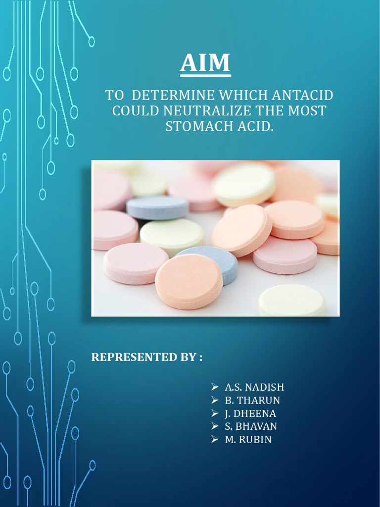 Antacid Effectiveness in Neutralizing Acid | PDF | Acid | Hydrochloric Acid