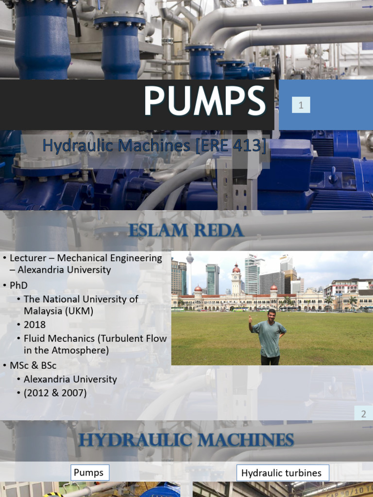 1- Types of pumps (1) | PDF
