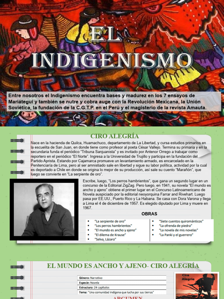 INDIGENISMO | PDF