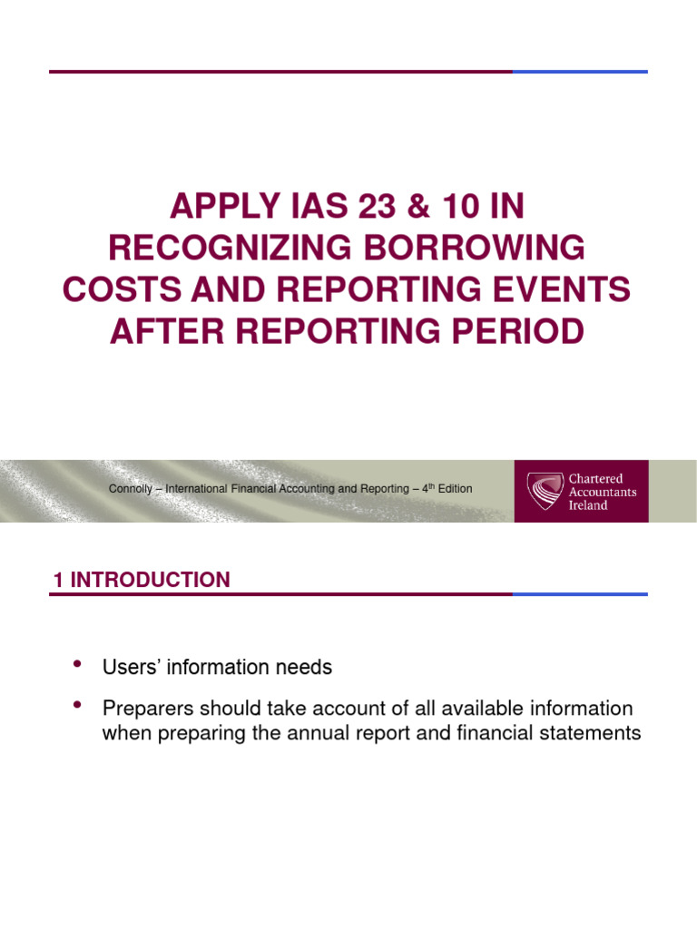 Events After Balancesheet Notes-1 | PDF | Financial Accounting | Accounting