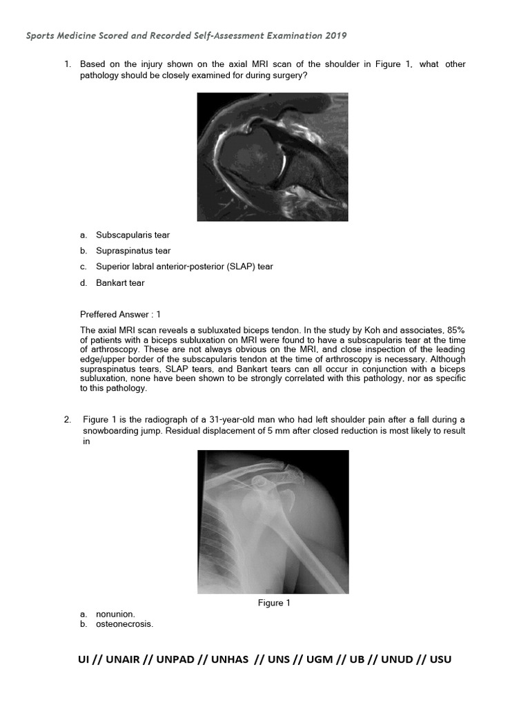Aaos 2019 | PDF | Knee | Shoulder