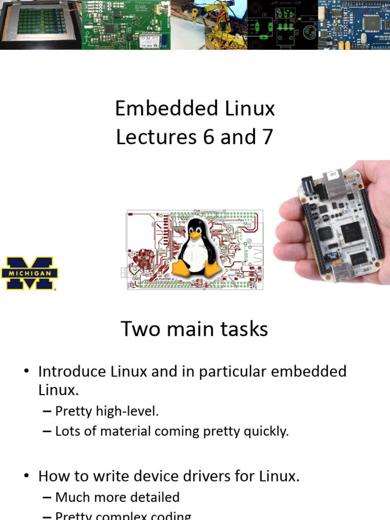 Introduction to Embedded Linux | PDF | Device Driver | Operating System