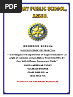 Hollow Prism - Physics Investigatory Project Class 12 CBSE | PDF ...