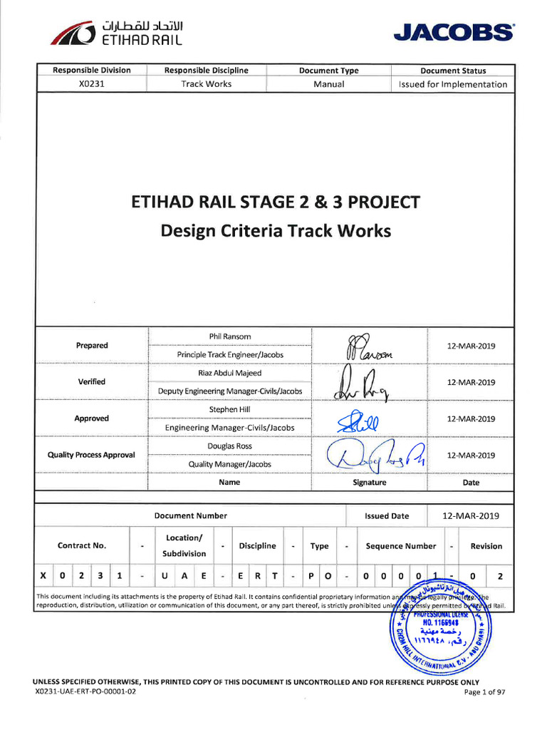 Design Criteria for Rail Derailers | PDF | Rail Transport | Transport ...