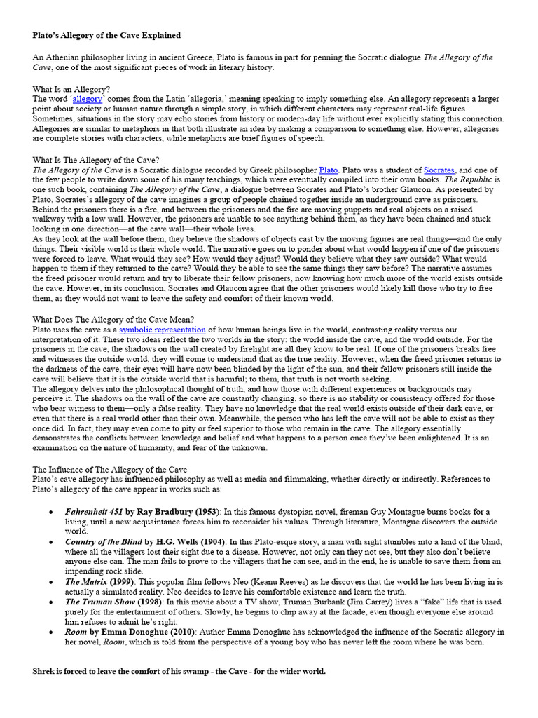 Plato | PDF | Metaphysics | Epistemology