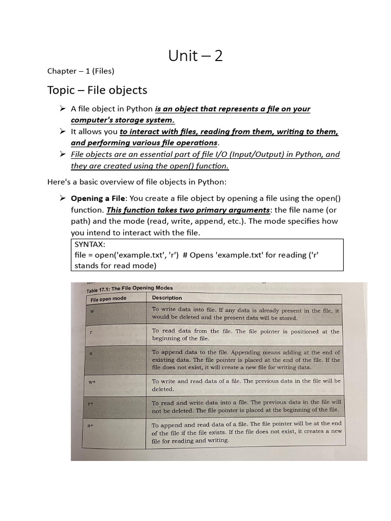Unit - 2 | PDF | Parameter (Computer Programming) | Command Line Interface