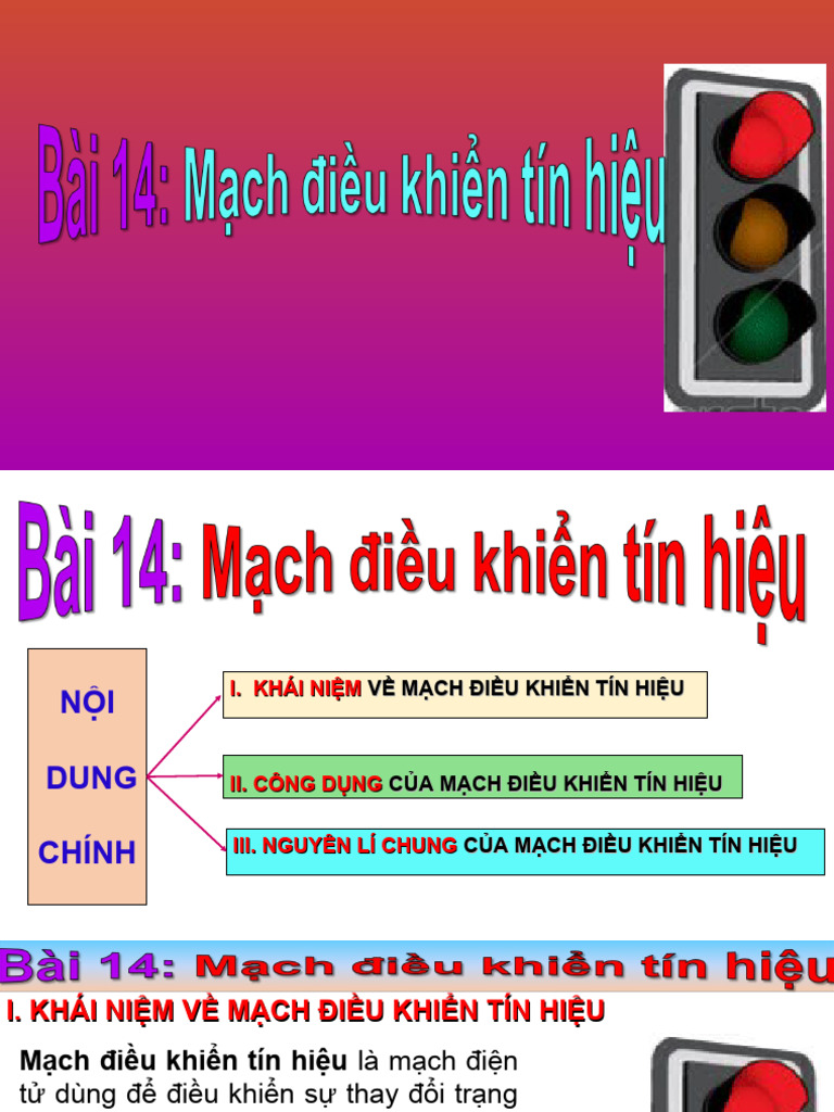 Bai 14 Mach Dieu Khien Tin Hieu | PDF