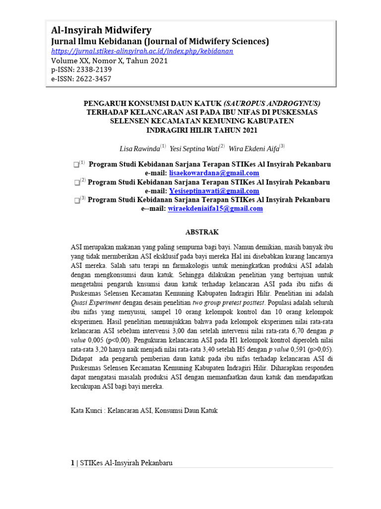 JURNAL LISA Ok SIIPP | PDF