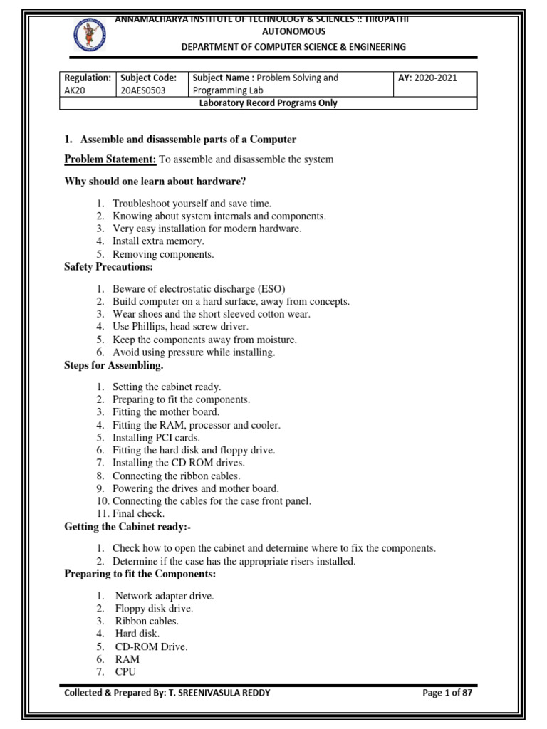 PSP (20AES0503) AK20 Record Programs Only | PDF | Manufactured Goods | Computing
