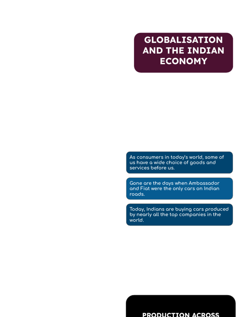 Globalisation Full Chapter | PDF