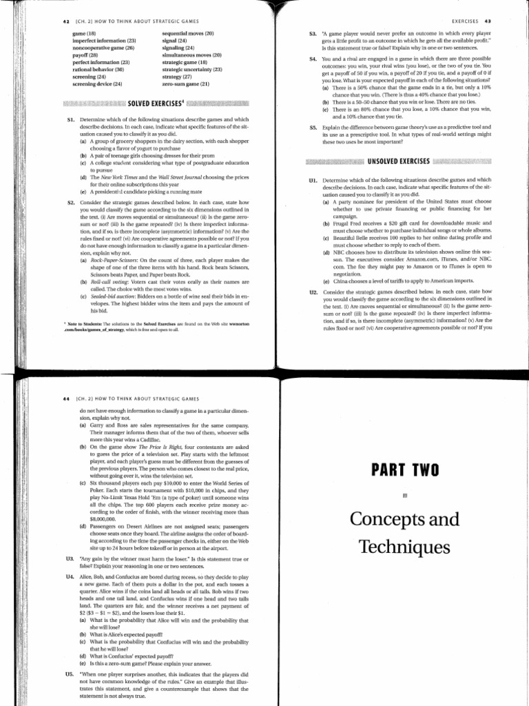 4th Edition Exercises Scanned Version | PDF