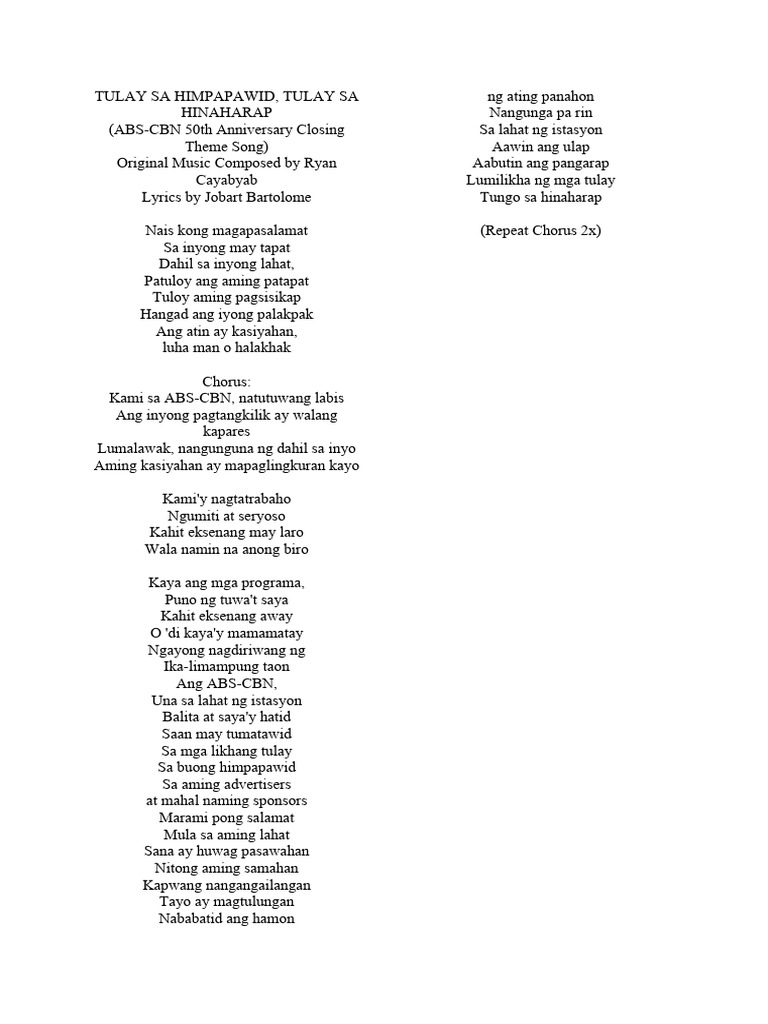 Tulay Sa Himpapawid, Tulay Sa Hinaharap | PDF