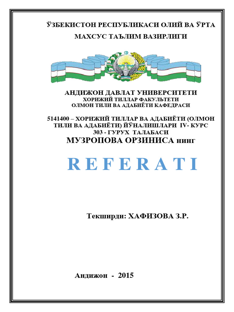 Referati | PDF