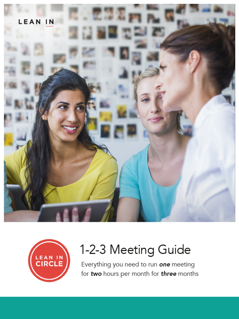 1-2-3 Meeting Guide for Lean In Circles | PDF | Time Management ...