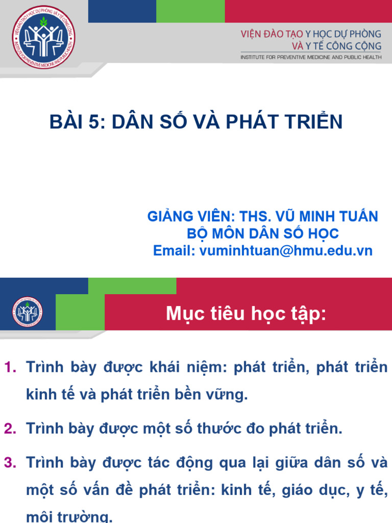 Bai 5. Dan So Va Phat Trien-Y1-2022 | PDF