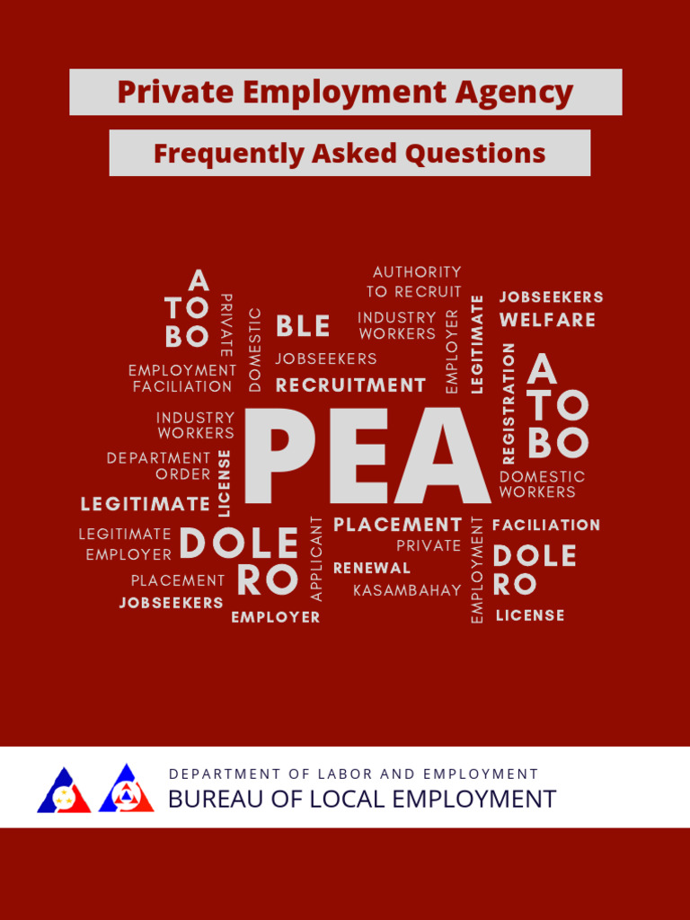 PEA FAQs (December 2021) | PDF | Unemployment Benefits | Employment