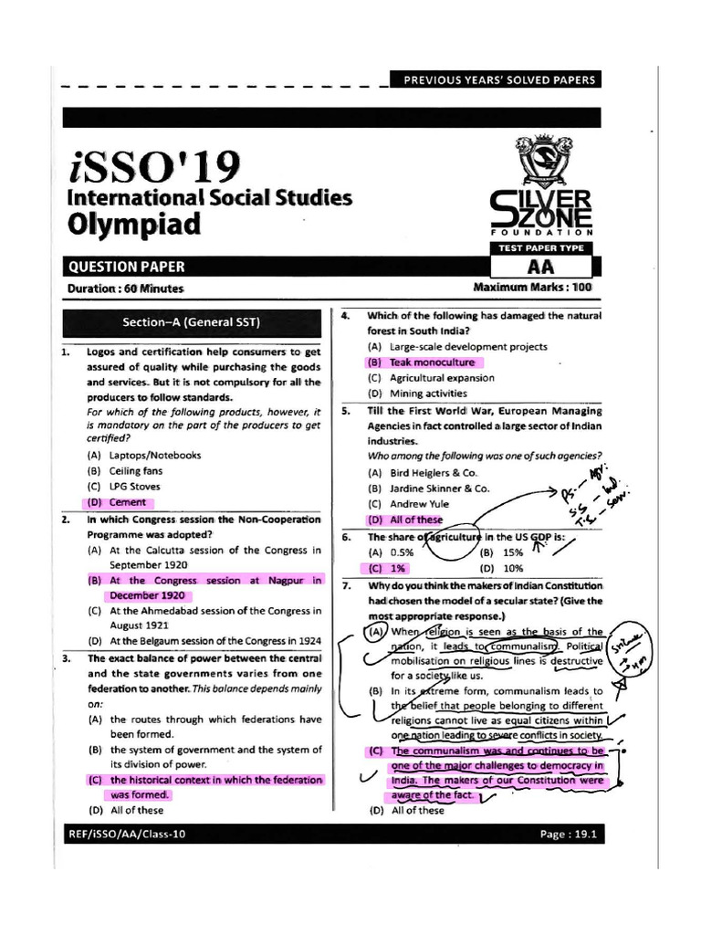 Isso 2019 | PDF