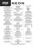CAVA Menu and Nutrition Information | PDF | Pickling | Coleslaw