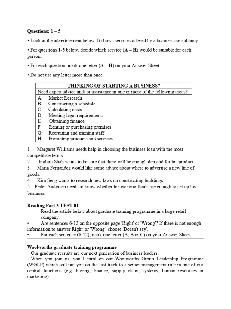 Reading Writing. Practice | PDF | Customer | Economies