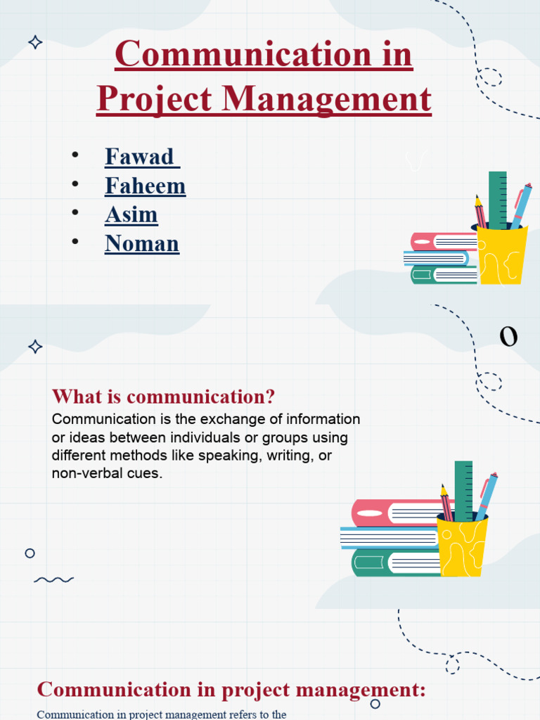 PP Presentation | PDF | Communication | Project Management