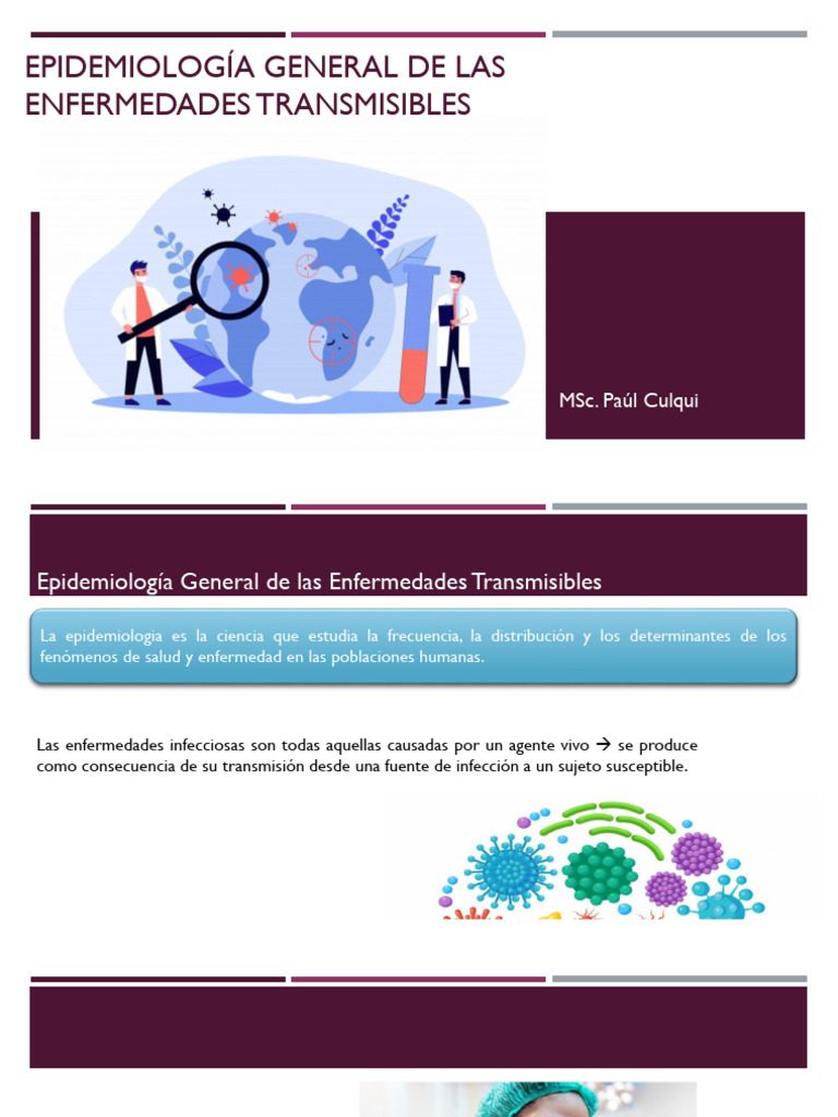 Epidemiología de Las Enfermedades Transmisibles | PDF