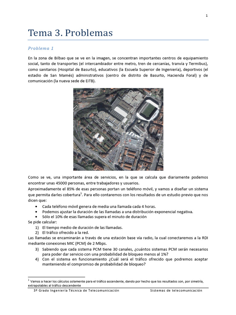 Problemas Tema 3 | Descargar gratis PDF | Servicios públicos | Industrias de servicio