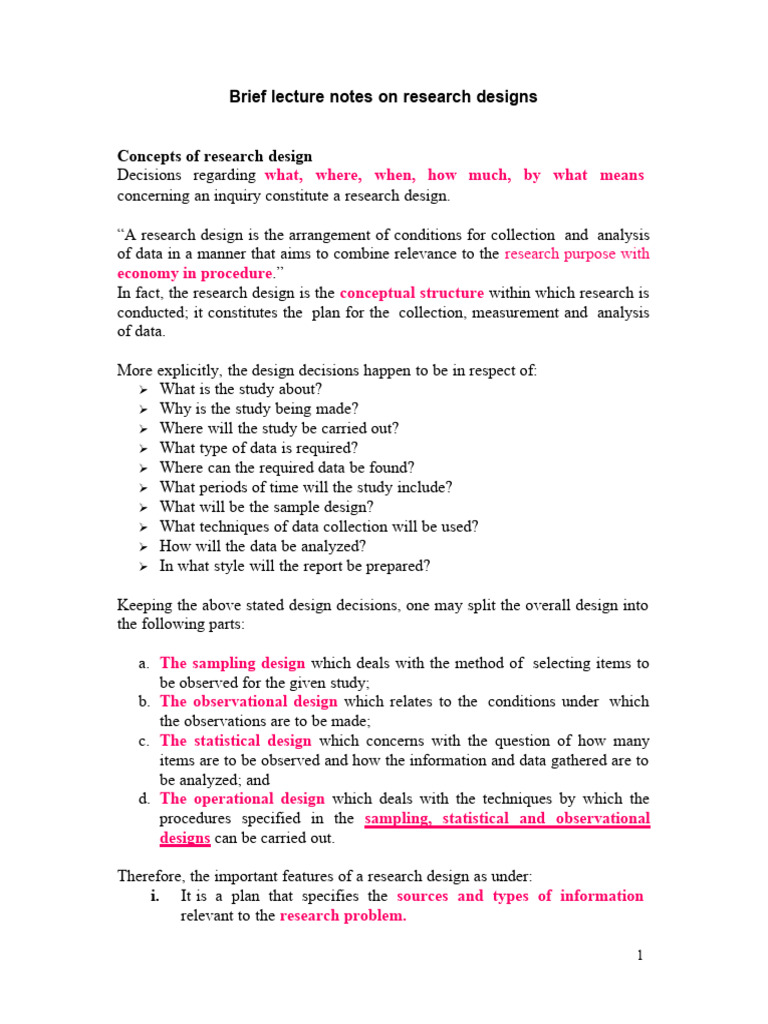 Research Methodology Lecture - 6 | PDF | Experiment | Hypothesis