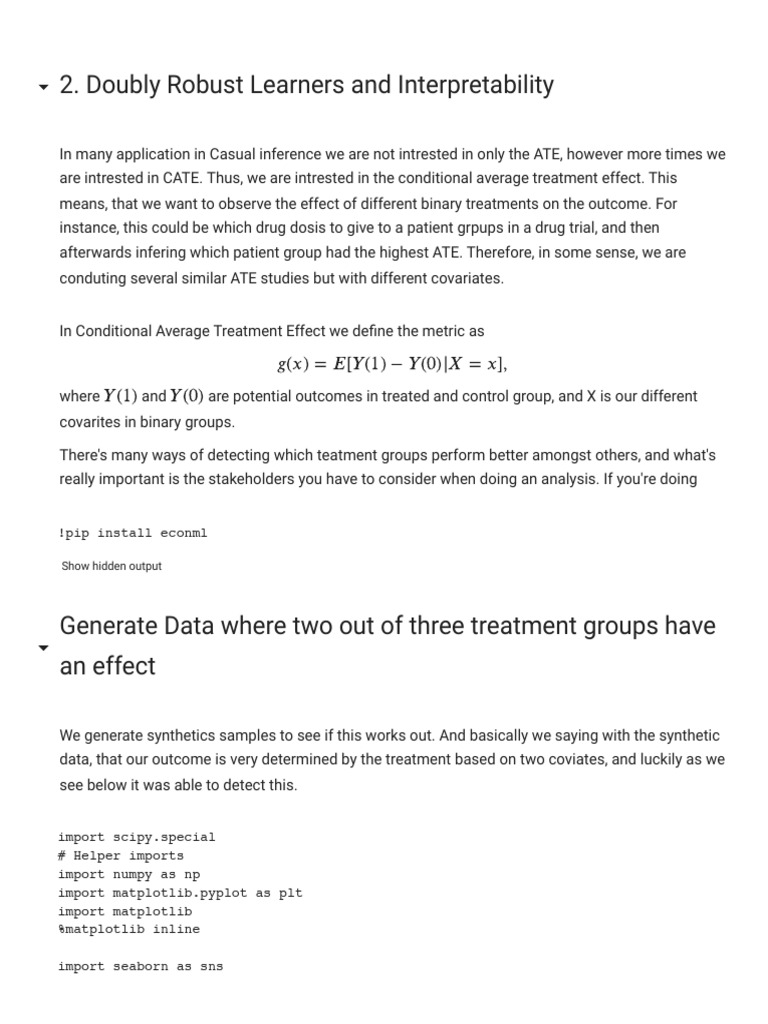 Econ ML12 | PDF | Estimation Theory | Statistical Inference