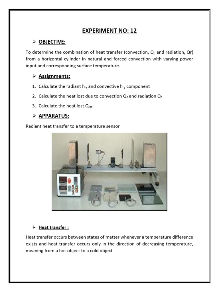 Experiment No 11 12 HMT | PDF | Science & Mathematics