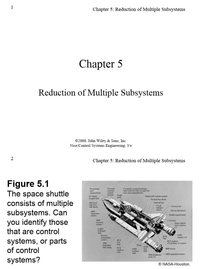 Reduction of Multiple Subsystems | PDF | Control Theory | Systems Engineering