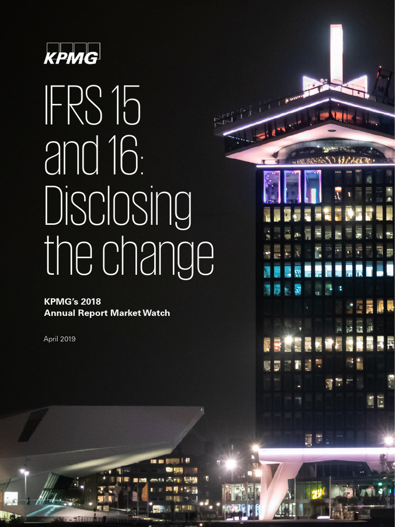 IFRS 15 and 16 - Disclosing The Change | PDF | International Financial ...