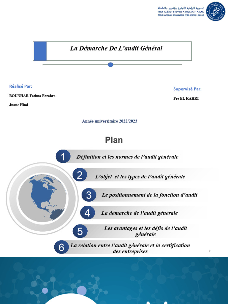 Démarche et Types d'Audit Général | PDF | Audit | Business