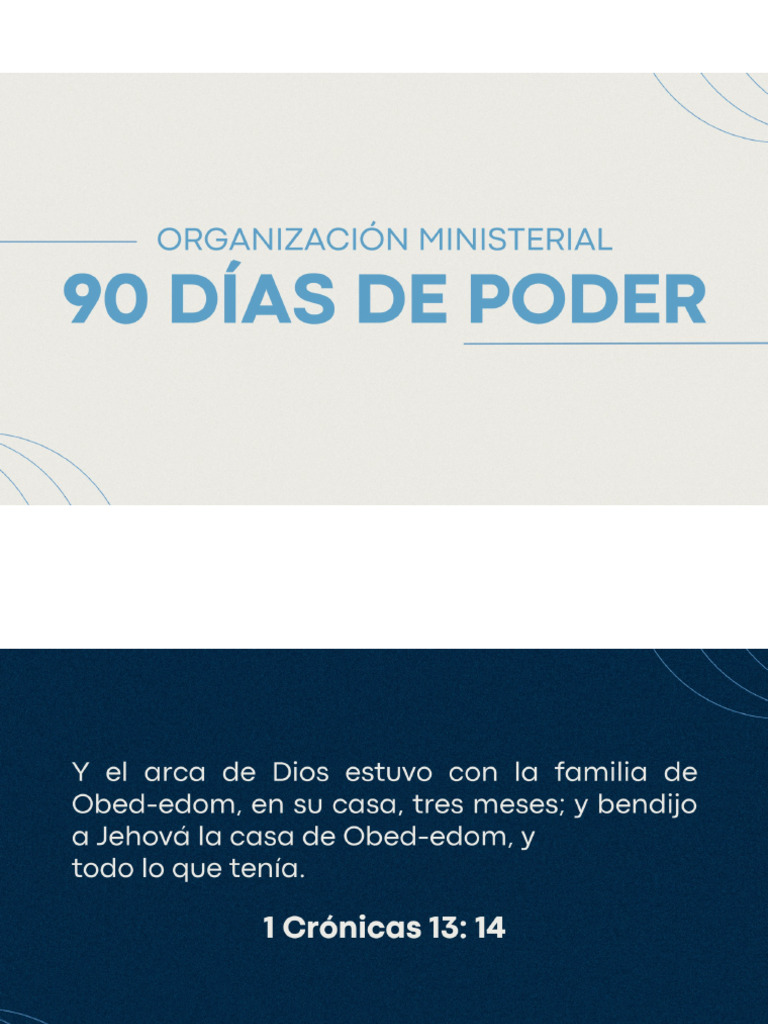 90 Dias de Poder G12 | PDF