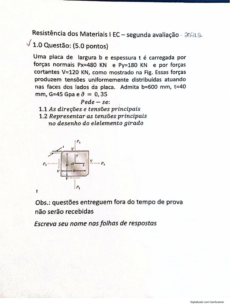 Provas Anteriores | PDF