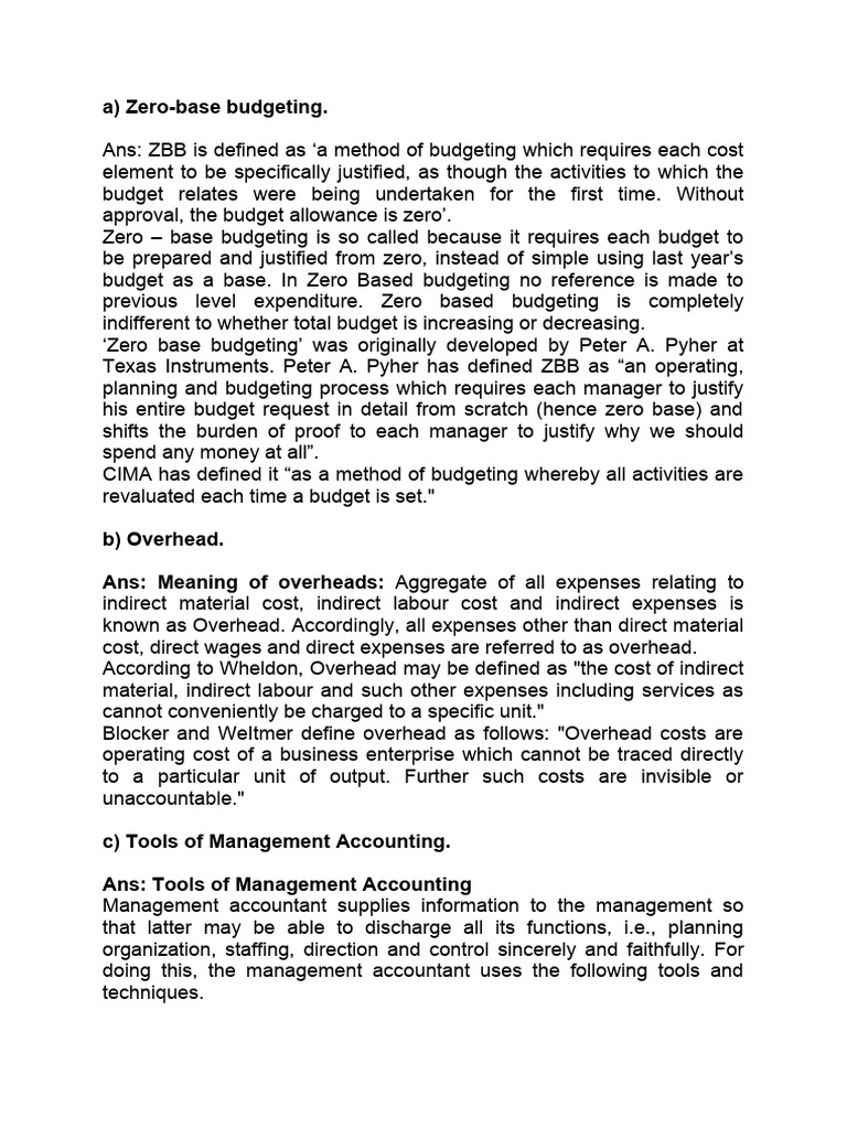 financial accounting notes | PDF | Management Accounting | Marginal Cost