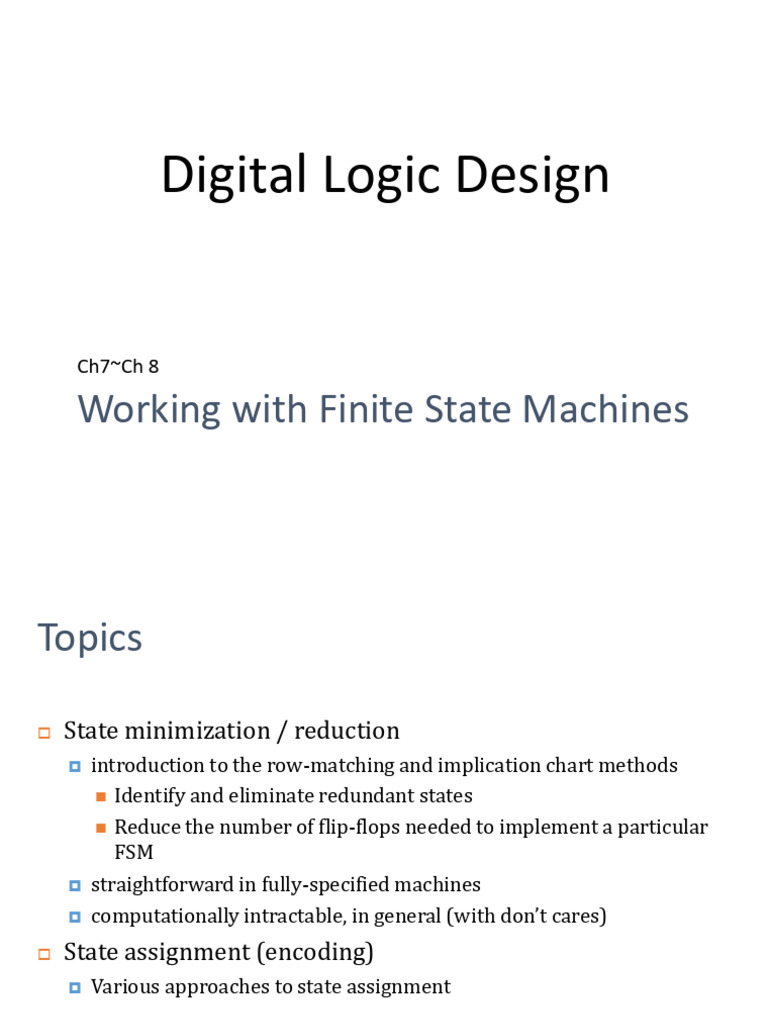 LogicDesign 7 | PDF | Bit | Applied Mathematics