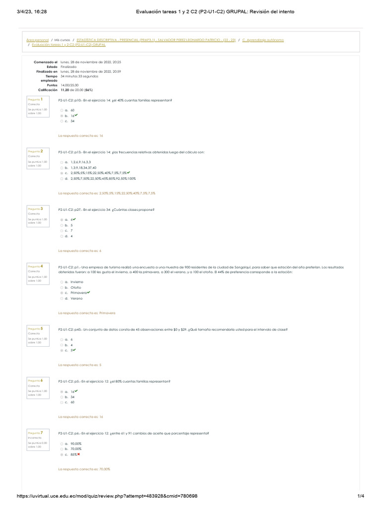 Evaluación tareas 1 y 2 C2 (P2-U1-C2) GRUPAL_ Revisión del intentod ...