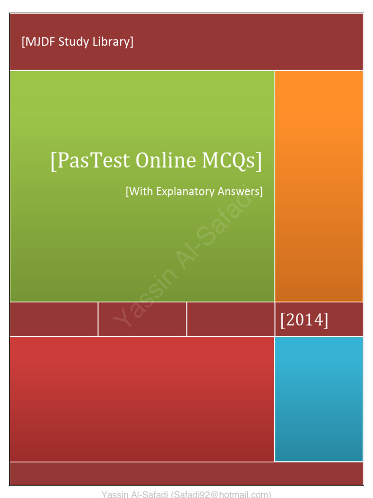 PasTest MCQs With Answers | PDF | Phases Of Clinical Research ...
