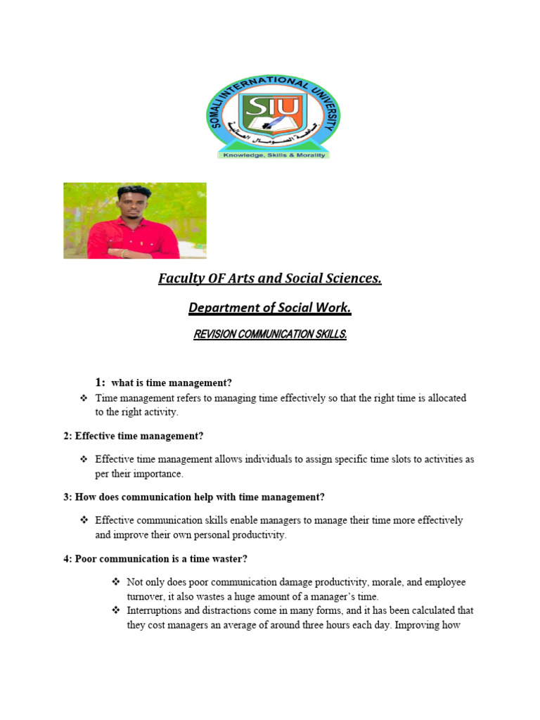 Revision Communication Skills. | PDF | Public Speaking | Communication